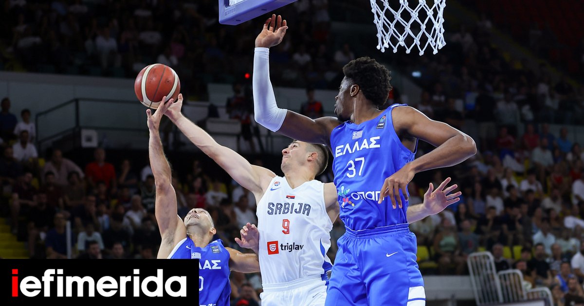 EuroBasket 2025: Ήττα για την Εθνική με 76-66 στο δυνατό φιλικό με τη Σερβία - iefimerida.gr