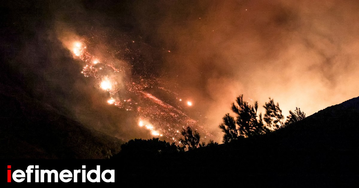 Live: Μαίνονται οι φωτιές σε Χίο και Πάτρα -Καλύτερη η εικόνα σε Πρέβεζα, Άρτα και Κεφαλονιά ...