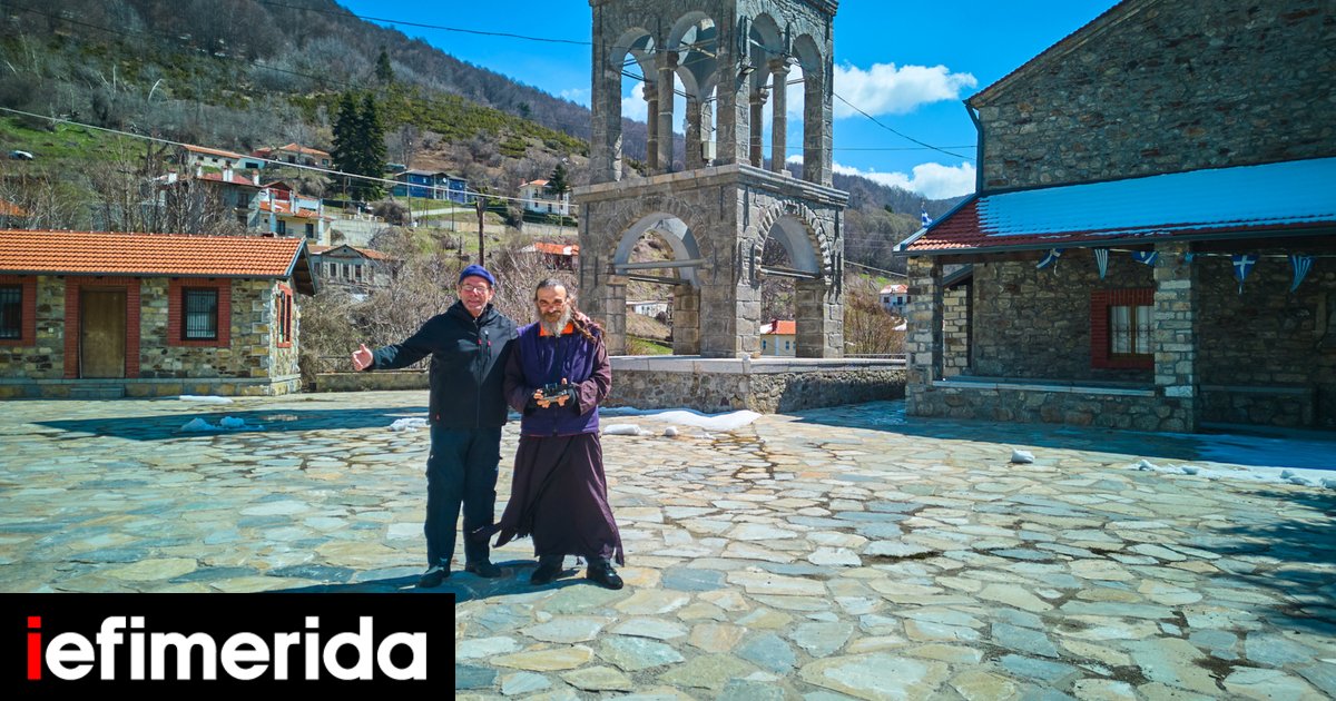 Viral o ιερέας που διαθέτει κανάλι στο YouTube, drone και κάμερες και προβάλλει το Βόιο Κοζάνης ...