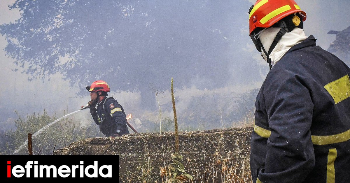 Πολύ υψηλός κίνδυνος πυρκαγιάς αύριο Δευτέρα -Ποιες περιοχές ...