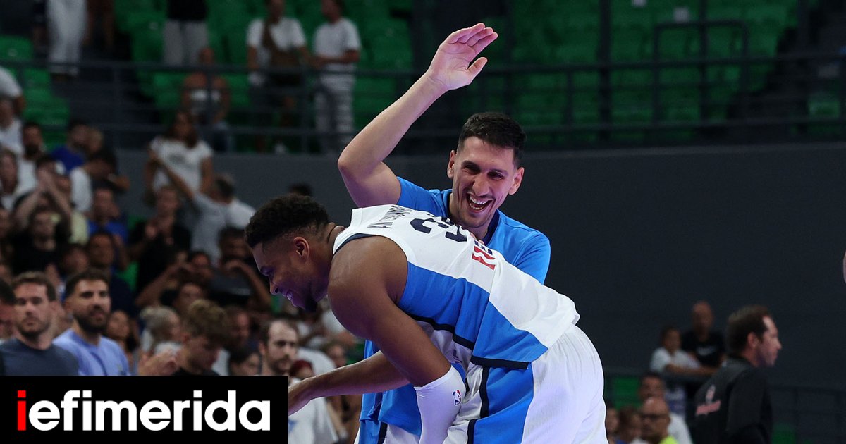 Η... απάντηση του Λαρεντζάκη στον Αντετοκούνμπο: Οι «φάπες» στον Greek Freak μετά το φιλικό με ...