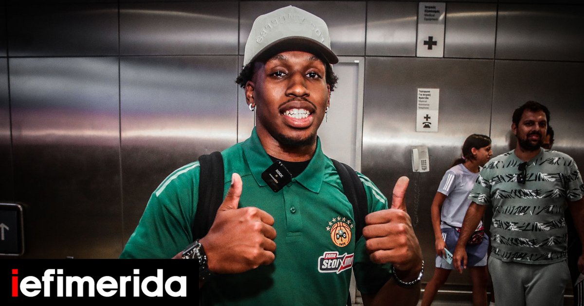 Έφτασε στην Αθήνα ο Τι Τζέι Σορτς για τον Παναθηναϊκό AKTOR [βίντεο] - iefimerida.gr