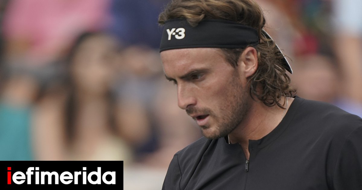 Davis Cup: Ηττήθηκε ο Τσιτσιπάς, αποκλείστηκε η Ελλάδα - iefimerida.gr