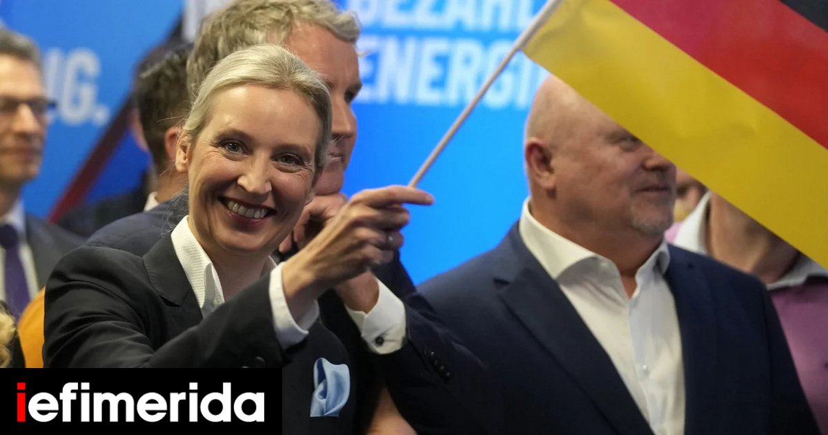 Γερμανία: AfD και CDU/CSU στήθος με στήθος για πρώτη φορά σε ...