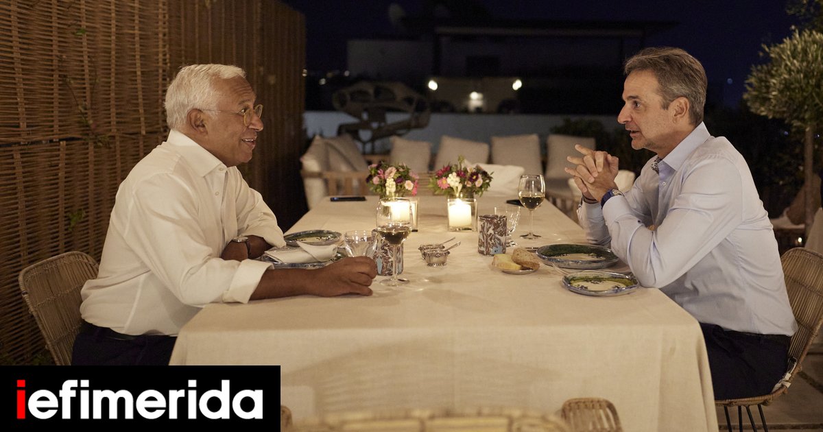 Στο σπίτι του Μητσοτάκη στην Αθήνα για δείπνο ο πρόεδρος του Ευρωπαϊκού ...