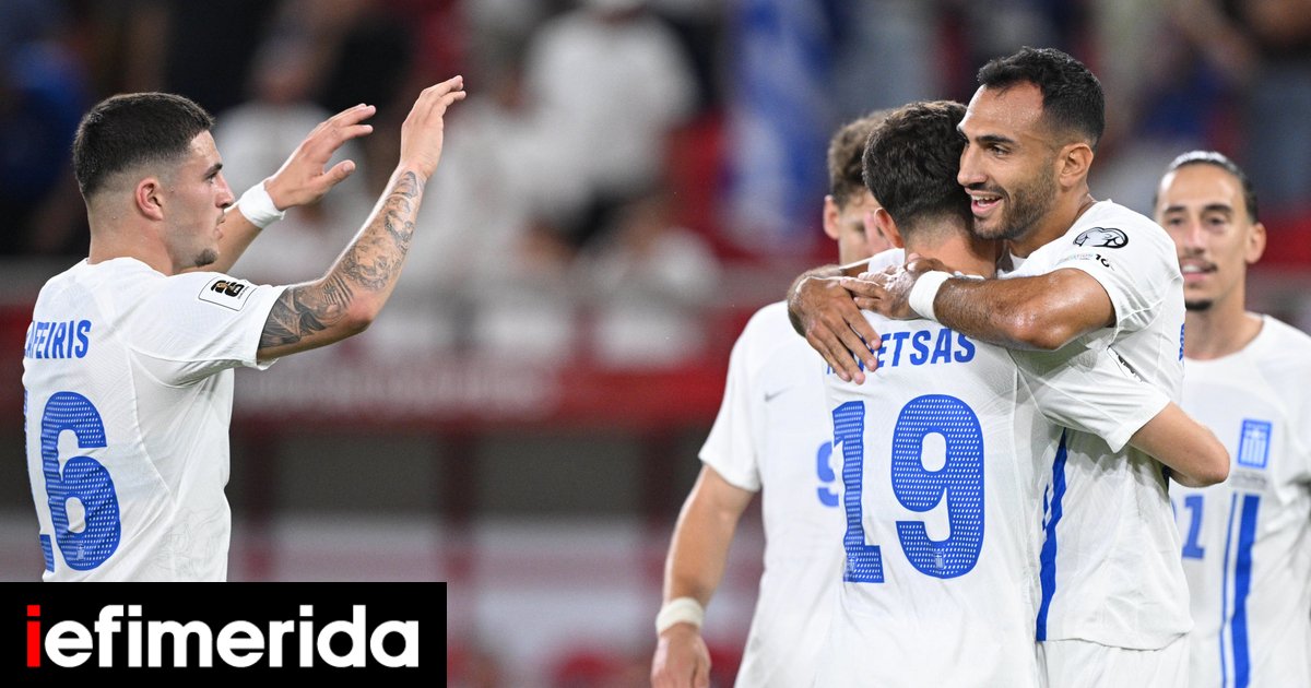 Προκριματικά Μουντιάλ 2026: Ελλάδα από άλλον πλανήτη -Διέλυσε στην πρεμιέρα τη Λευκορωσία με 5-1 ...
