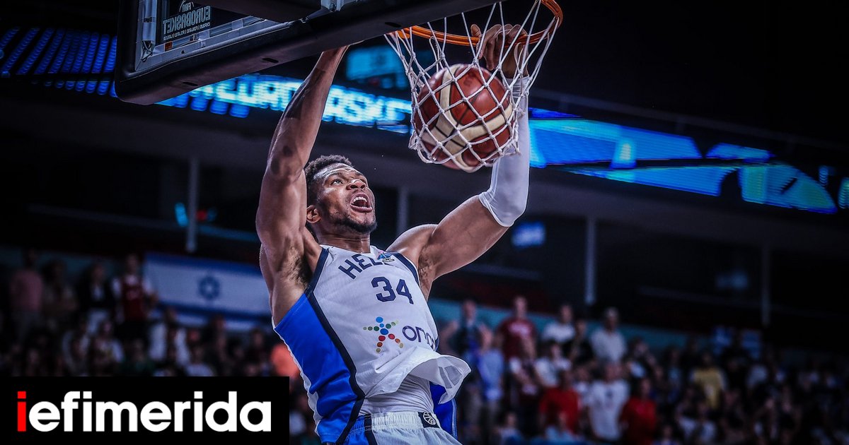 Antetokounmpo's 37 Points Send Greece to EuroBasket Quarterfinals - iefimerida.gr