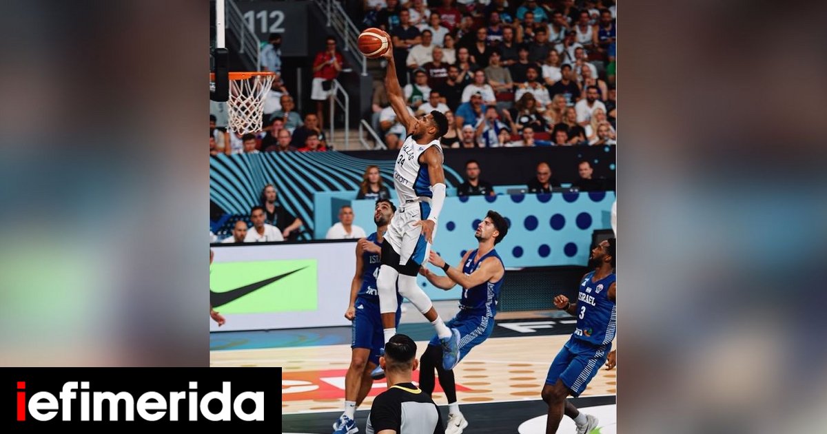 Το βίντεο της FIBA: Πώς ο Γιάννης Αντετοκούνμπο έκανε... πτήση διαρκείας πάνω από το καλάθι των ...
