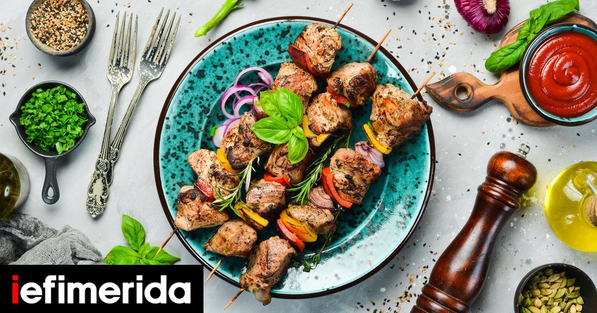 Συνταγή για μοσχαρίσια σουβλάκια με γλυκόξινη μαρινάδα -Τέλειο ψήσιμο σε 15΄ - iefimerida.gr