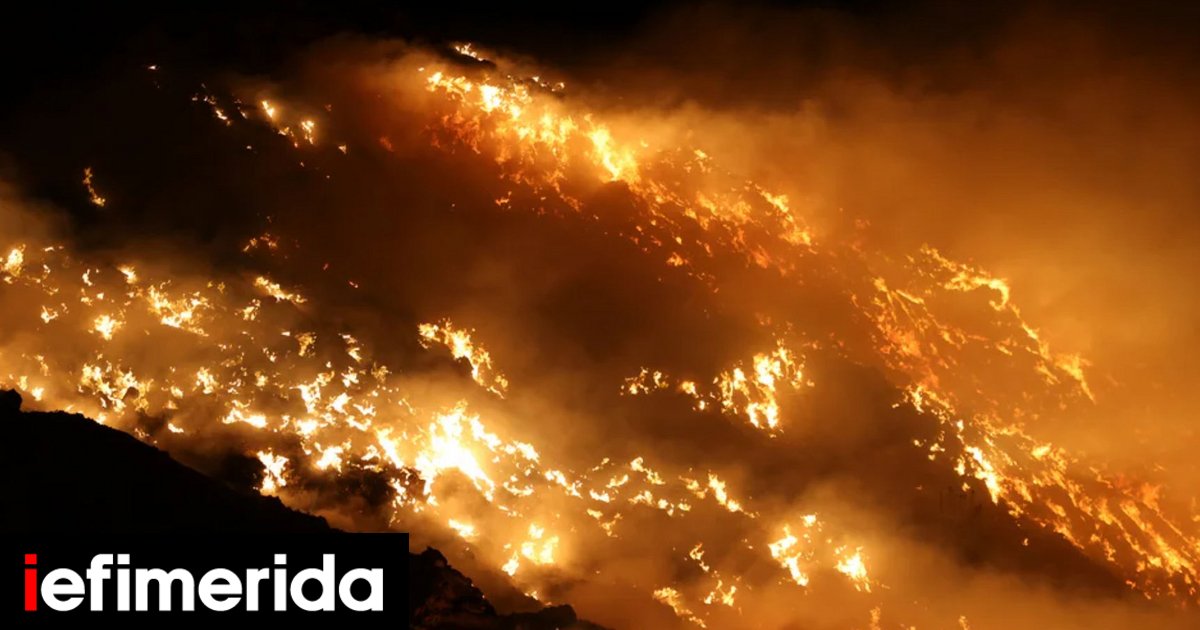 Χανιά: Μαίνεται η φωτιά στον ΧΥΤΑ, στην περιοχή του Ακρωτηρίου ...