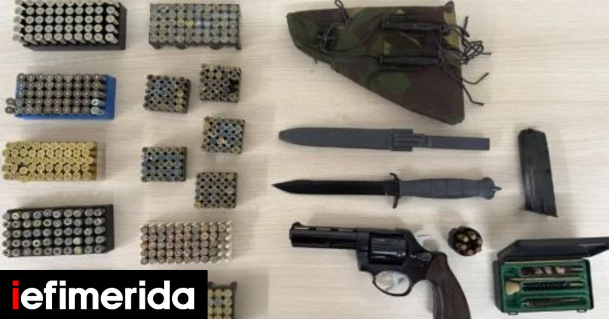 Σύλληψη 57χρονου στο Ηράκλειο: Οπλοστάσιο και ασύρματοι ...