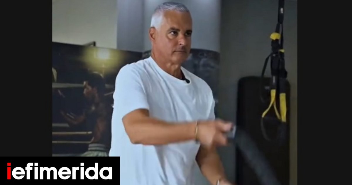 Ο Αρης Σπηλιωτόπουλος διαφημίζει γυμναστήριο στο TikTok [βίντεο ...