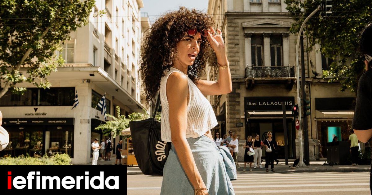 Η Μαρία Σολωμού στο Παρίσι με casual look -Ο σωστός τρόπος να φορέσεις την αθλητική φόρμα ...