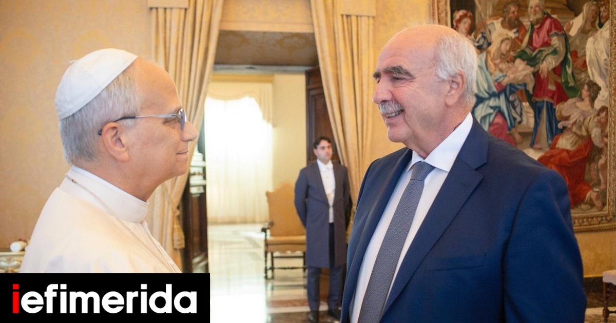 Συνάντηση Βαγγέλη Μεϊμαράκη και μελών του προεδρείου του ΕΛΚ με τον ...