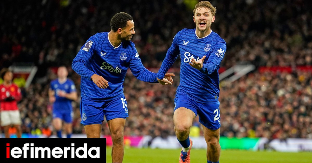Premier League: Διπλό «χαστούκι» της Έβερτον στη Μάντσεστερ Γιουνάιτεντ ...