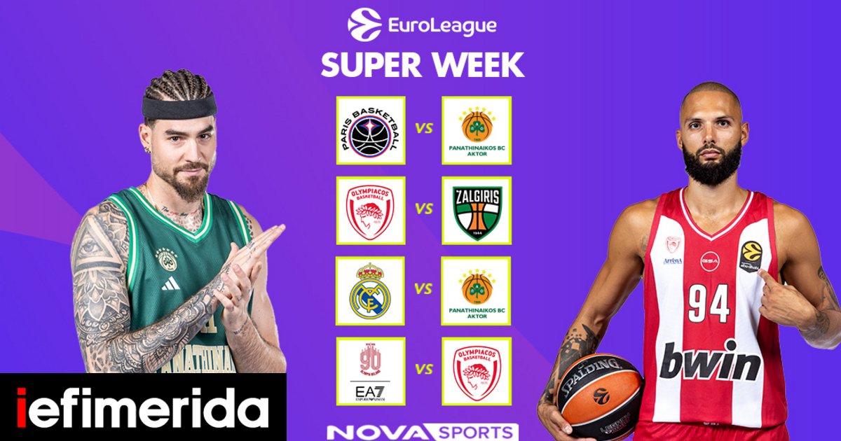 Η «Διαβολοβδομάδα» Νο4 της EuroLeague στο παρκέ του Novasports ...
