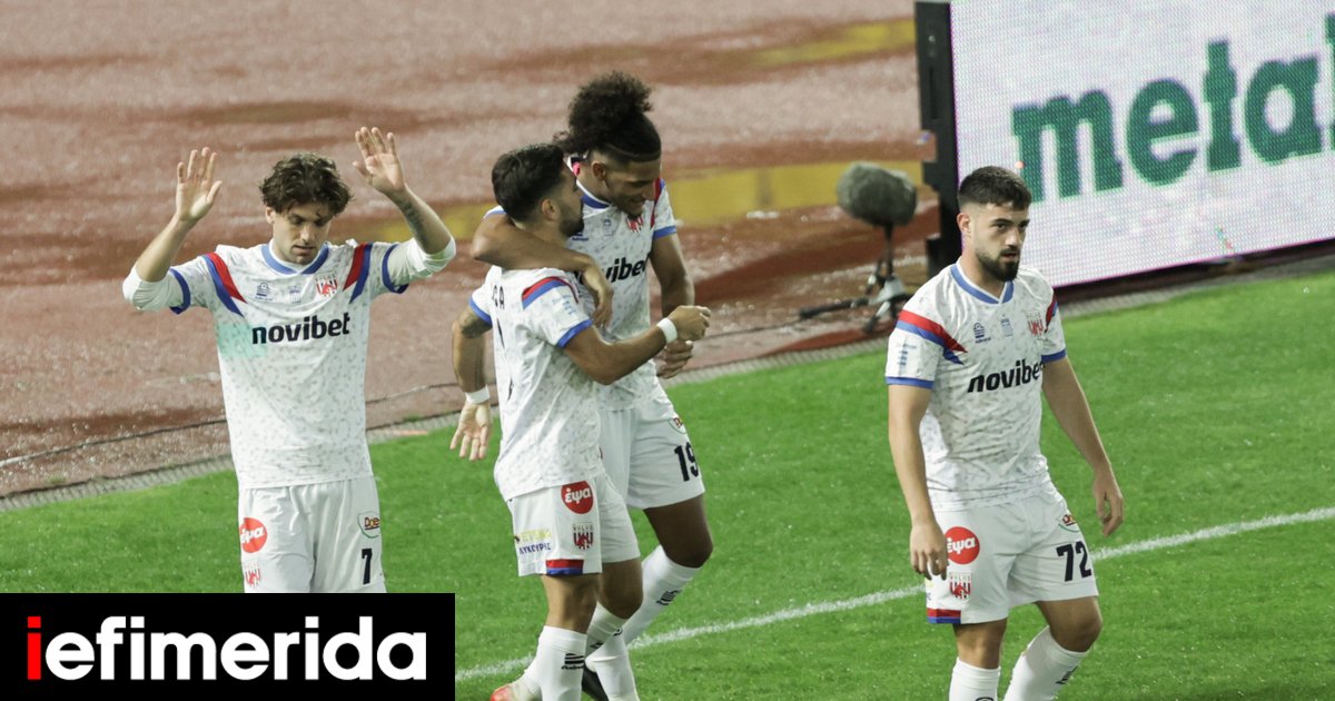 Super League: Ο Βόλος με πρωταγωνιστή τον Λάμπρου έφυγε με νίκη 1-0 από το Παγκρήτιο - iefimerida.gr