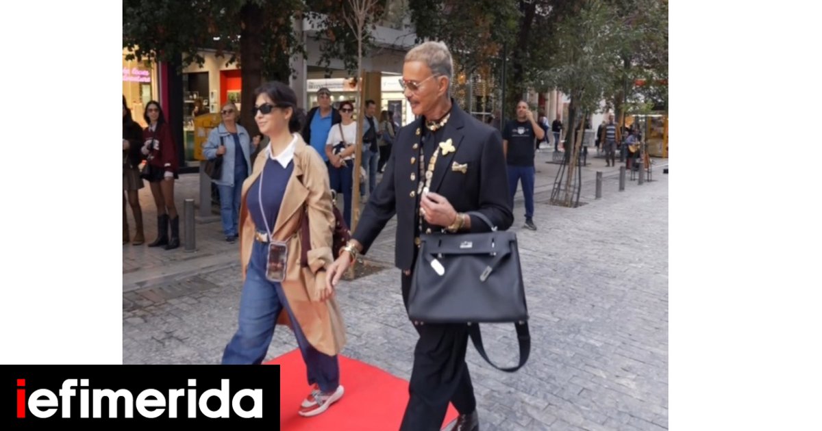 Ο Λάκης Γαβαλάς χαρίζει red carpet στιγμές στην καρδιά της Ερμού - Μια ...