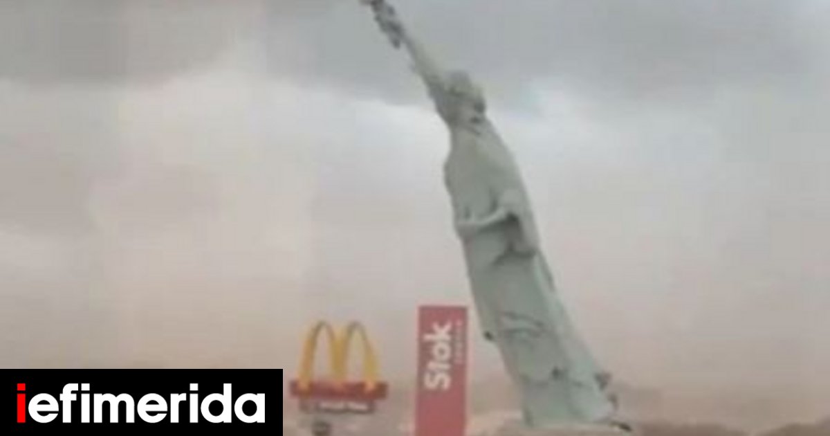 Βραζιλία: Θυελλώδεις άνεμοι κατέστρεψαν αντίγραφο του Αγάλματος της ...