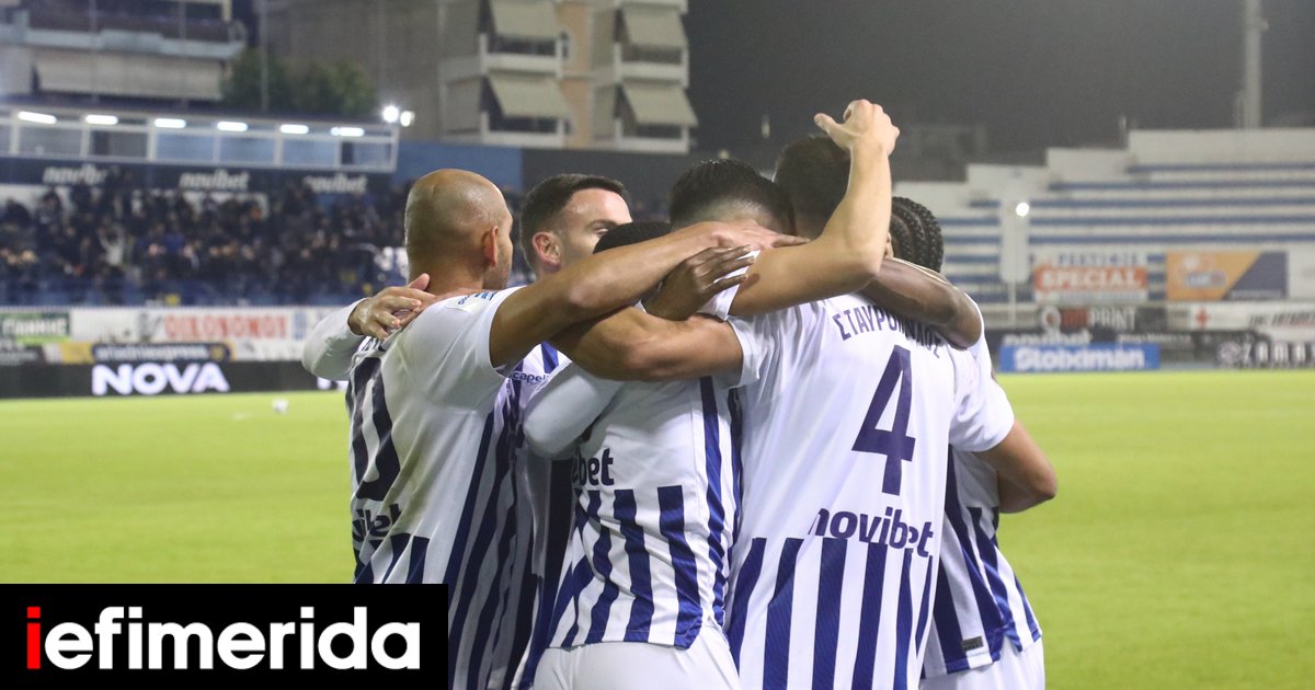 Super League: Ο Ατρόμητος νίκησε 2-0 στο Περιστέρι τον ΠΑΟΚ και τον ...