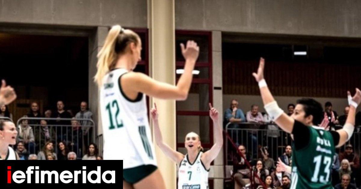CEV Challenge Cup: Πανηγυρικά στους «16» οι γυναίκες του Παναθηναϊκού - iefimerida.gr