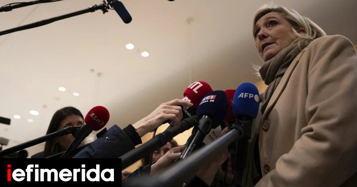Γαλλία: Η Λεπέν παλεύει να σώσει τα προεδρικά της όνειρα στο δικαστήριο ...