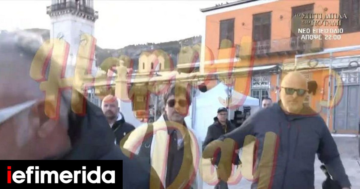 Ο Μπραντ Πιτ στα σοκάκια της Ύδρας, ξεκίνησε για το πρώτο του γύρισμα ...