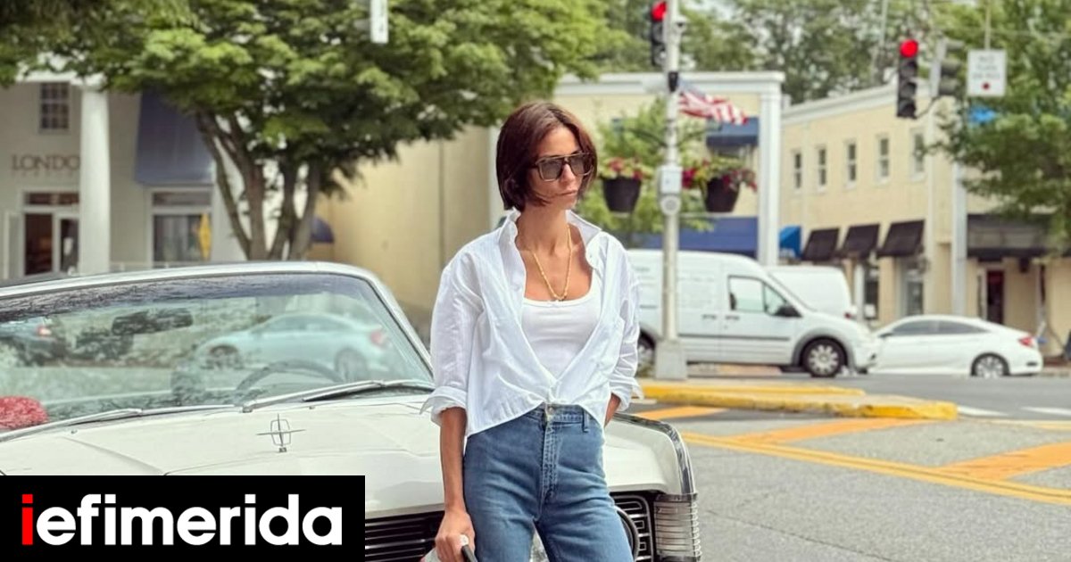 Σοφία Καρβέλα: Αυτά είναι τα πέντε πιο αγαπημένα της λευκά t-shirts ...