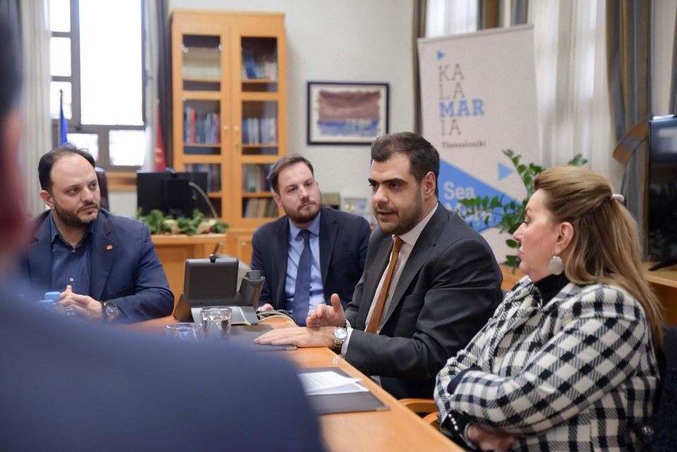Π. Μαρινάκης: Επίσκεψη στον Δήμο Καλαμαριάς -«Ελάχιστο καθήκον μας να ...