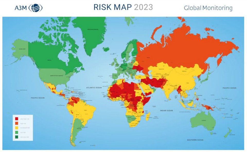 Risk Map 2023: Η Ελλάδα στις ασφαλείς χώρες -ταξιδιωτικούς προορισμούς ... Risk Map 2023: Η Ελλάδα στις ασφαλείς χώρες -ταξιδιωτικούς προορισμούς ...