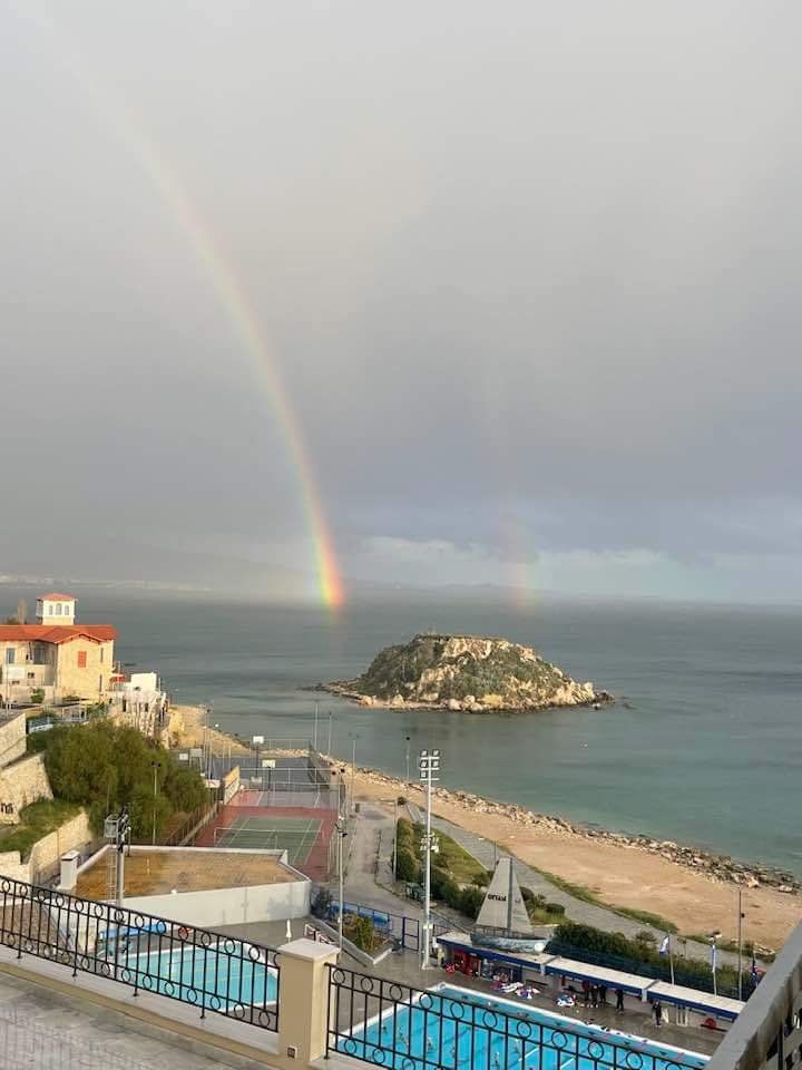 Εντυπωσίασε το διπλό ουράνιο τόξο μετά τη χθεσινή νεροποντή στην Αττική ...