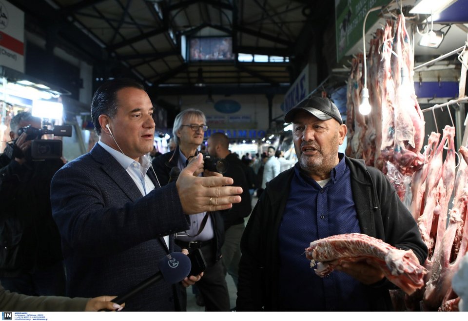 Αυτοψία Γεωργιάδη στην αγορά: Ικανοποίηση για τις τιμές στη Βαρβάκειο ...
