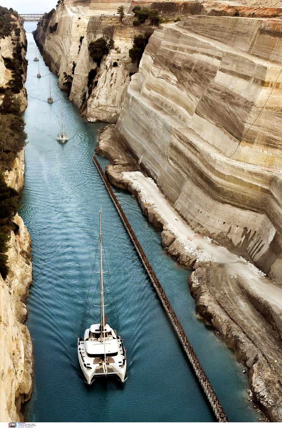 Η διώρυγα της Κορίνθου άνοιξε ξανά μετά από καιρό -Δείτε εικόνες και ...