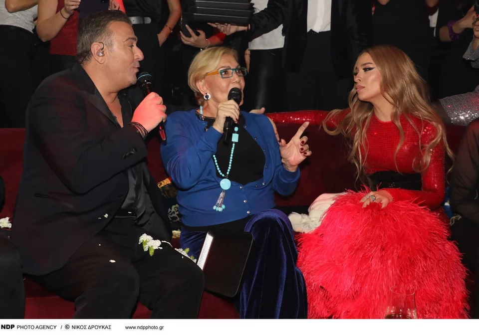 Ρέμος & Φουρέιρα αγκαλιά με τη Μαρινέλλα - Ποιον παρουσιαστή προτιμά η μεγάλη μας τραγουδίστρια ...