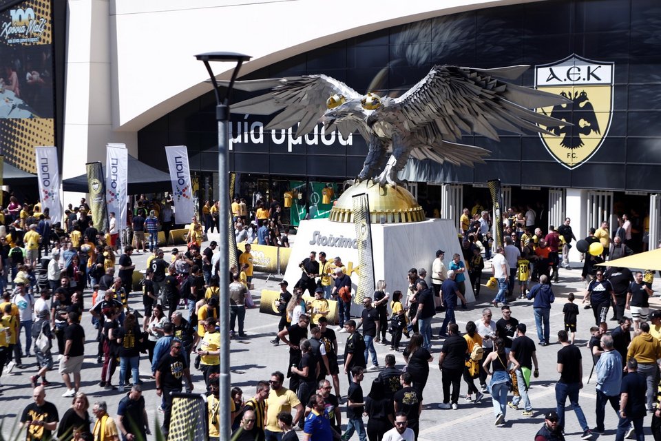 ΑΕΚ: Η εντυπωσιακή γιορτή στην OPAP Arena για τα 100 χρόνια -Δείτε ...