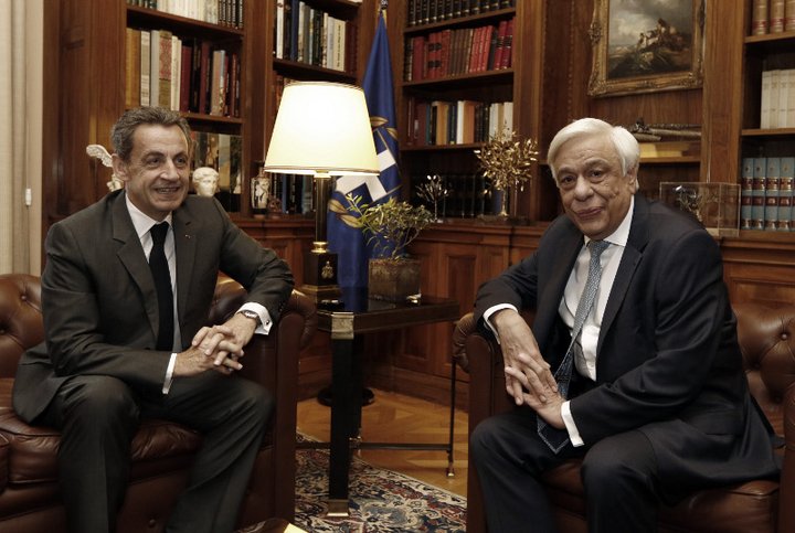 Σαρκοζί σε Παυλόπουλο: Ημουν από την αρχή αντίθετος στο Grexit [εικόνες ...
