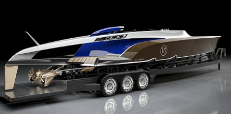 Το απόλυτο ταχύπλοο: Το ντιζαϊνάτο Aeroboat που «σκίζει»τα κύματα με ...