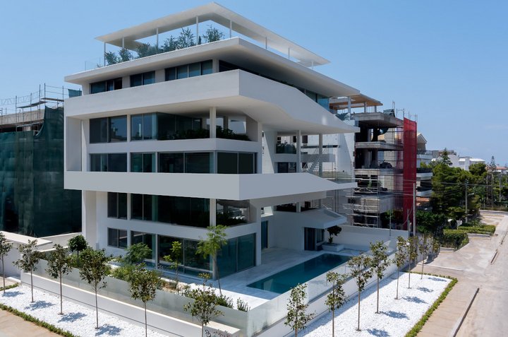 Aloof Houses: Η ολοκαίνουργια πολυκατοικία στη Βούλα με τα διαμερίσματα ...