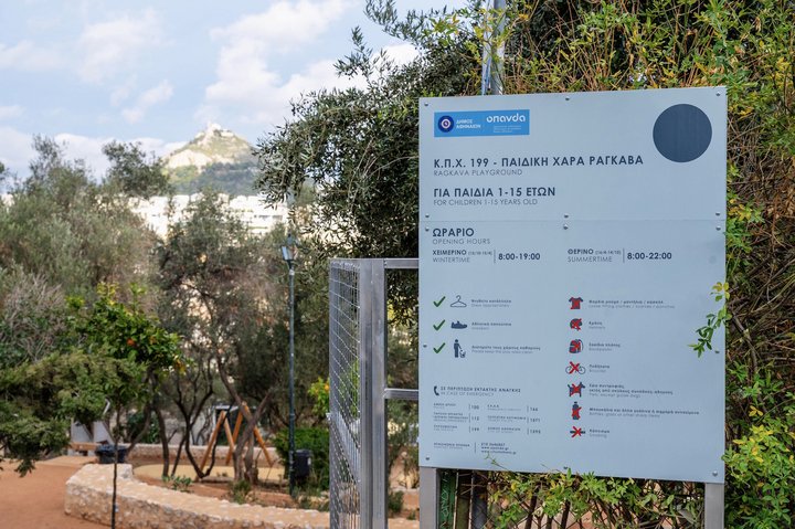 Νέα παιδική χαρά κάτω από την Ακρόπολη: Με ξύλινα παιχνίδια-ρόλων, δεν ...
