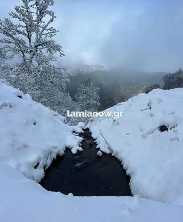 Άγραφα: Η άγρια και ολόλευκη ομορφιά της χιονισμένης Αργιθέας ...