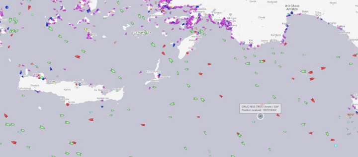 Ξανά στην ελληνική υφαλοκρηπίδα το «Oruc Reis» - iefimerida.gr