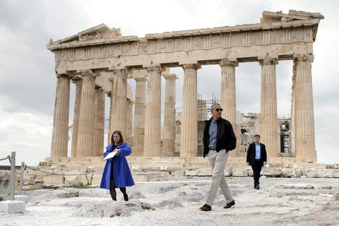 Ο Ομπάμα άλλαξε ρούχα από την Ακρόπολη στο Μουσείο [εικόνες ...
