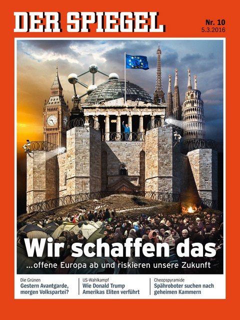 Η Ακρόπολη στο πρωτοσέλιδο του Spiegel με μήνυμα για το προσφυγικό ...