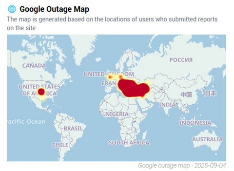 Προβλήματα σε Google, Gmail και άλλες εφαρμογές σε Ελλάδα και Ευρώπη - iefimerida.gr