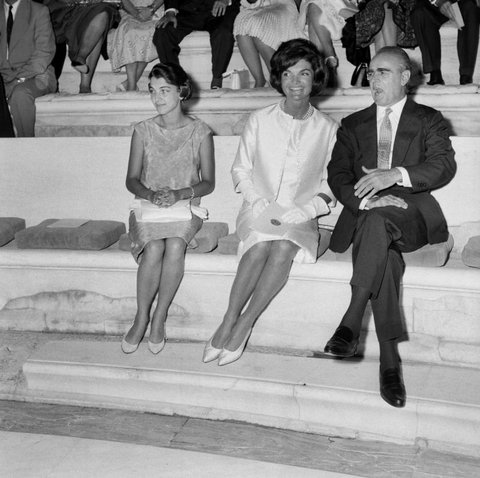 Μοναδικές φωτό: Οταν η σικάτη Αμαλία Μεγαπάνου πήγε στον Λευκό Οίκο και ...