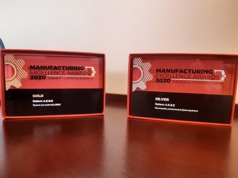 Χρυσή και Ασημένια διάκριση για τη RAFARM στα Manufacturing Excellence Awards 2020 - iefimerida.gr
