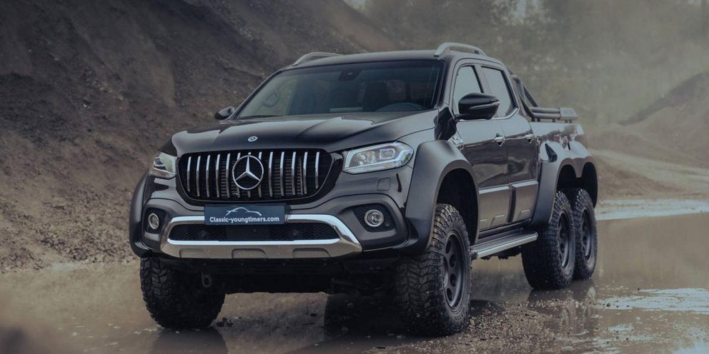H εξάτροχη Mercedes-Benz X-Class είναι η απόλυτη off-road μηχανή ...