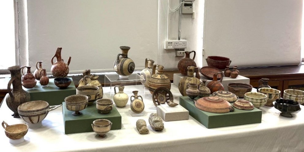 Greece Returns 48 Cypriot Antiquities From a Dead Ambassador's Private ...
