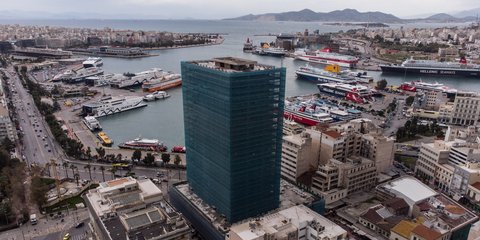 Μέσα στον Piraeus Tower: Μπήκαμε στο εργοτάξιο -Ετσι γίνεται η ...