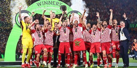 Olympiakos win Europa Conference League - iefimerida.gr